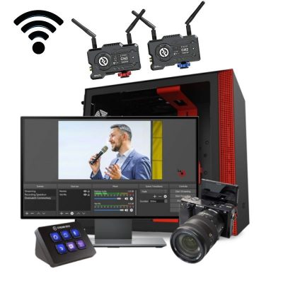 1-Camera Live Streaming Starter Kit - Church Live Streaming Equipment ...