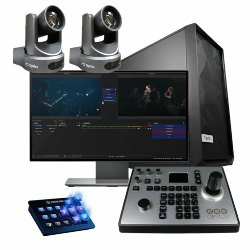 2-Camera Live Streaming Starter Kit - Church Live Streaming Equipment ...