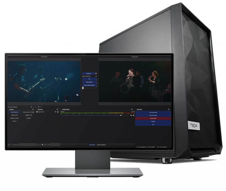 Premium "Multi-Cam" Streaming Computer - Church Live Streaming ...
