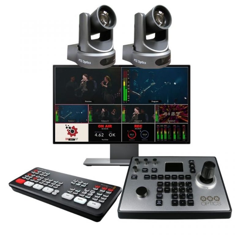 2-Camera Live Streaming Kit (Wireless) - Church Live Streaming ...