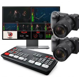 2-Camera Live Streaming Kit - Church Live Streaming Equipment Packages ...