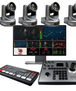 4-Camera Kits Archives - Church Live Streaming Equipment Packages ...