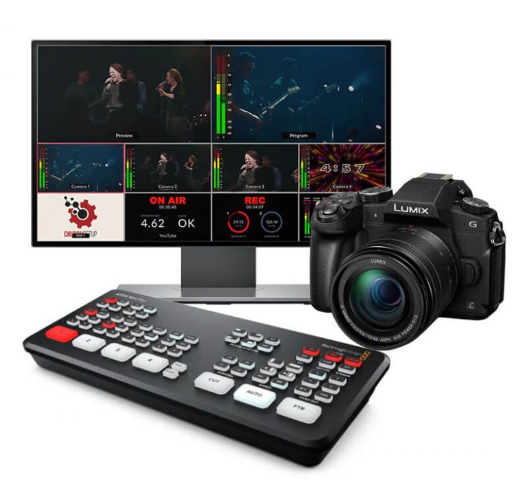 ATEM Mini Pro Budget Live Streaming Kit - Church Live Streaming ...