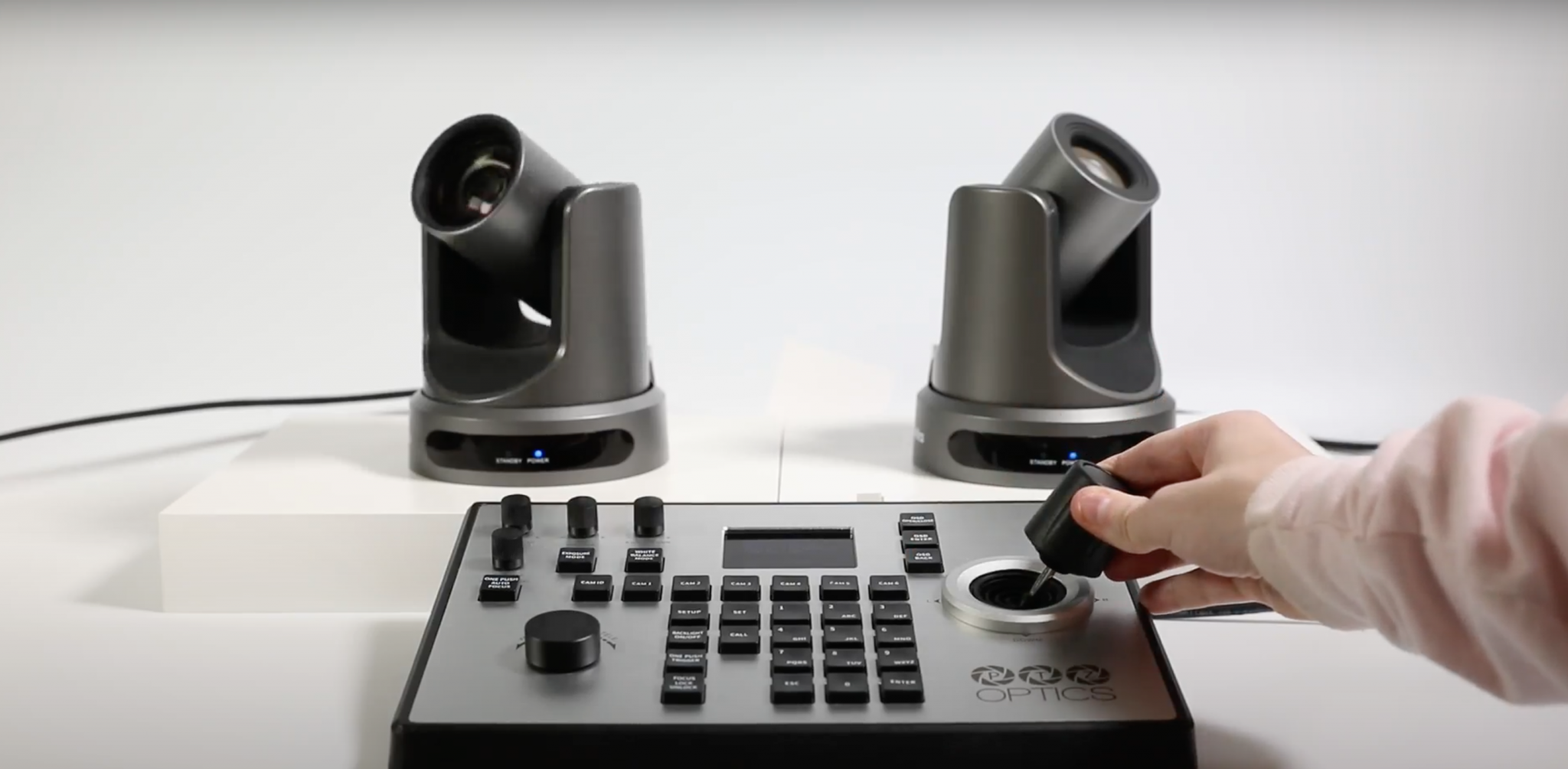 PTZOptics PTZ Joystick Controller Keyboard (4th Generation) - Church ...