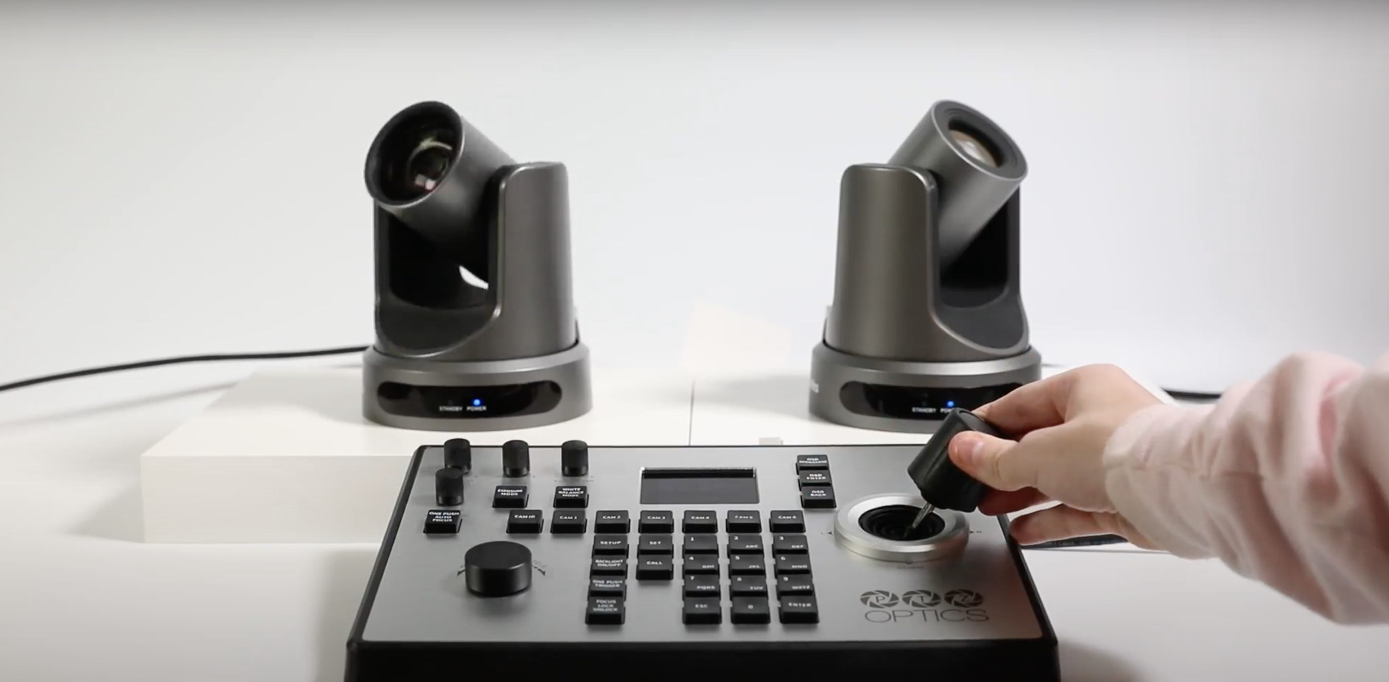 PTZOptics PTZ Joystick Controller Keyboard (4th Generation) - Church ...