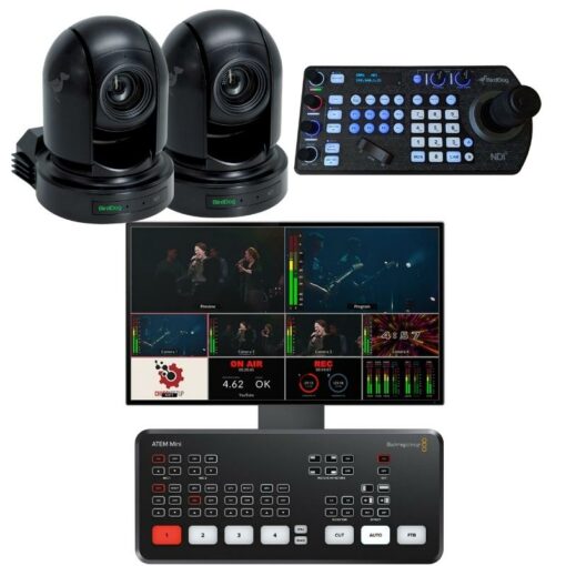 2-Camera Live Streaming Kit (Wireless) - Church Live Streaming ...