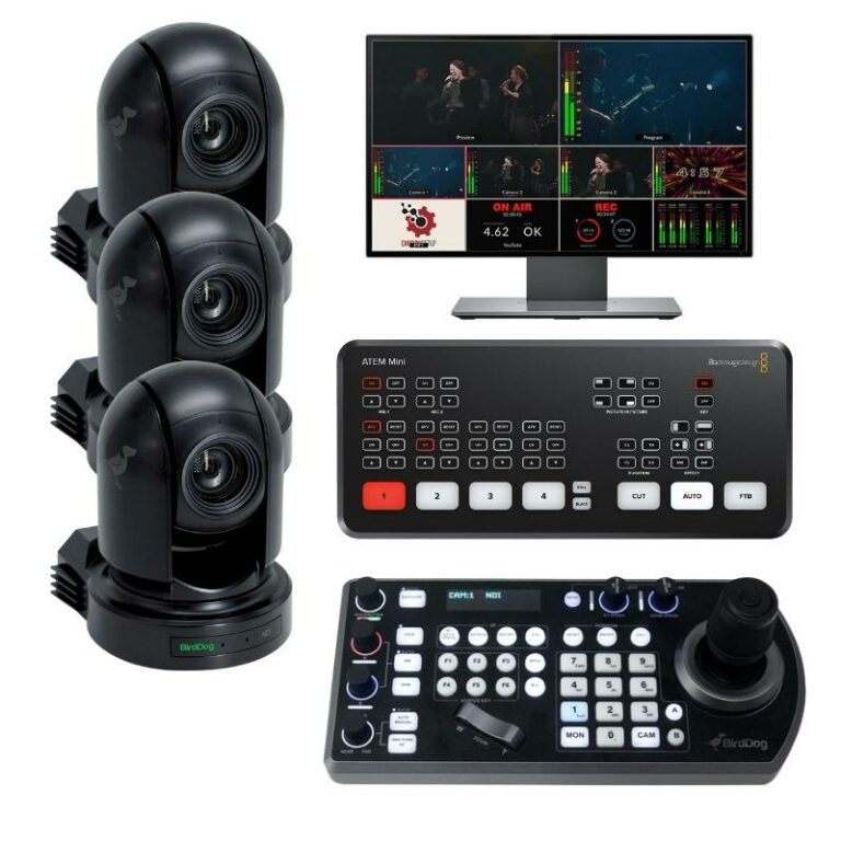 Move-4K 3-Camera PTZ Live Streaming Kit | ATEM Mini Pro - Church Live ...