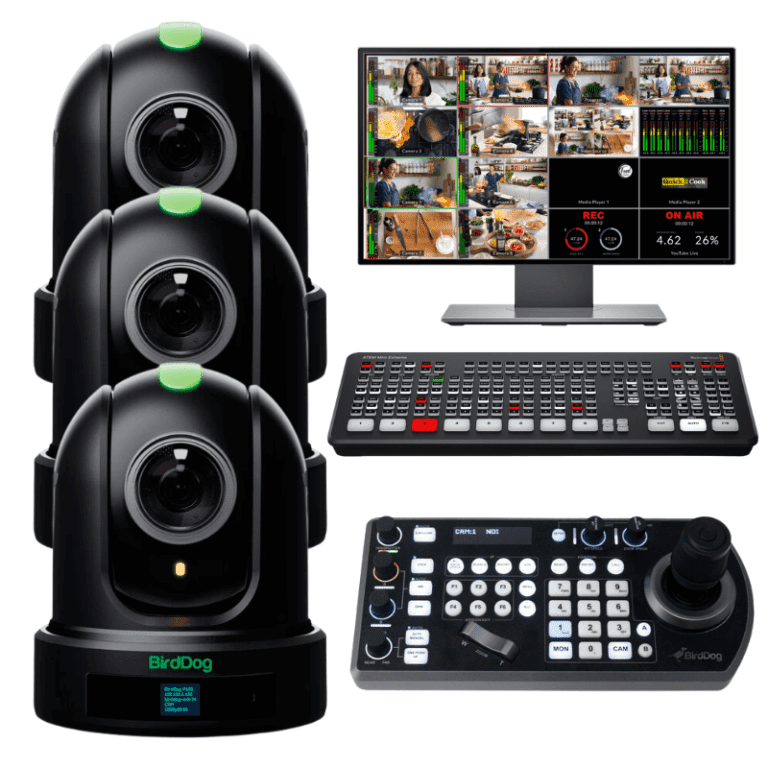3-Camera Live Streaming Kit - Church Live Streaming Equipment Packages ...