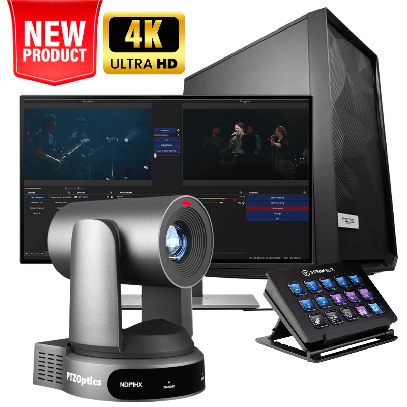 ATEM Mini Pro 1-Camera Streaming Kit - Church Live Streaming Equipment ...