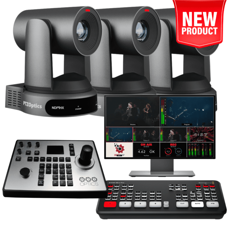 PTZOptics Move-SE 12X NDI|HX PTZ Camera - Church Live Streaming ...