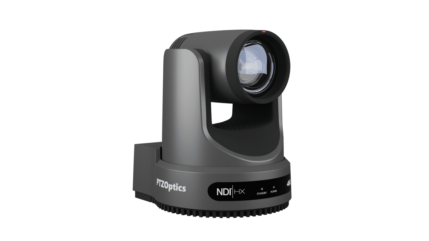 PTZOptics Move 4K 30X NDI|HX PTZ Camera - Church Live Streaming ...
