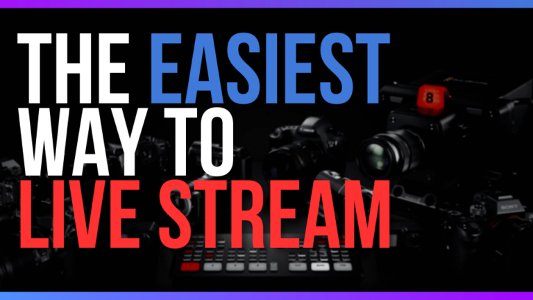 The Easiest Way to Live Stream: Push One Button - Church Live Streaming ...