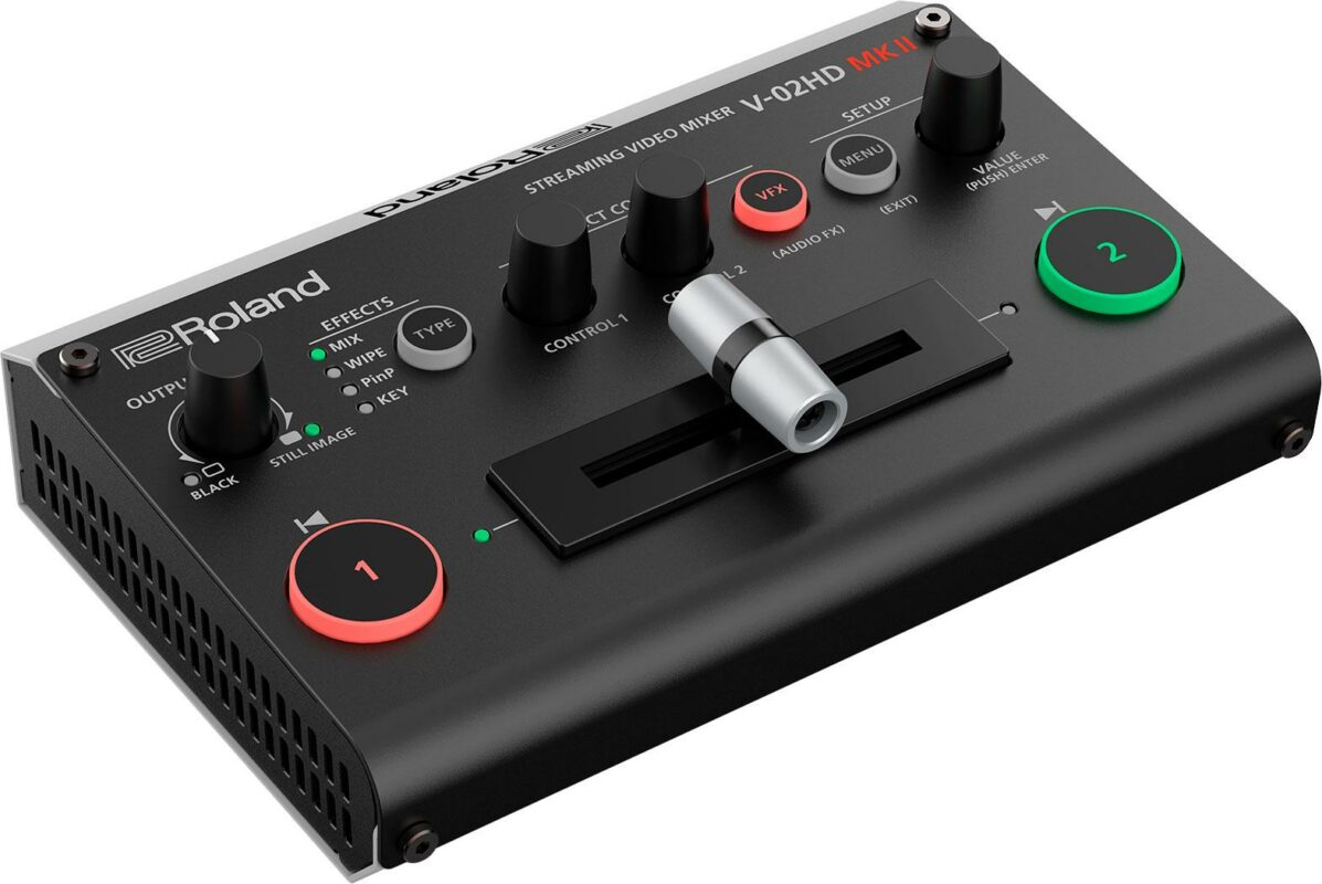 Roland V-02HD MK II Streaming Video Mixer - Church Live Streaming ...