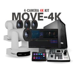 Move -4K 4-Camera PTZ 4K Streaming Kit | 4K Multicam PC - Church Live ...