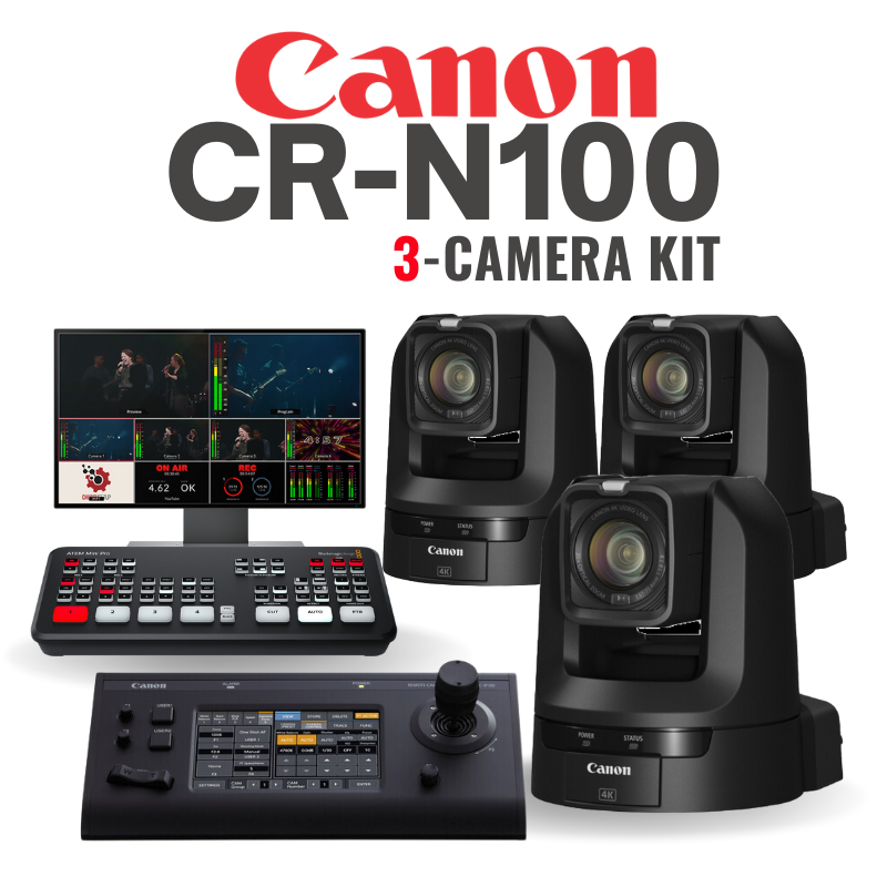 3-Camera Kits Archives - Church Live Streaming Equipment Packages ...